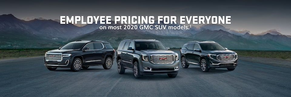 GMC Lineup: Trucks, SUVs, Crossovers and Vans