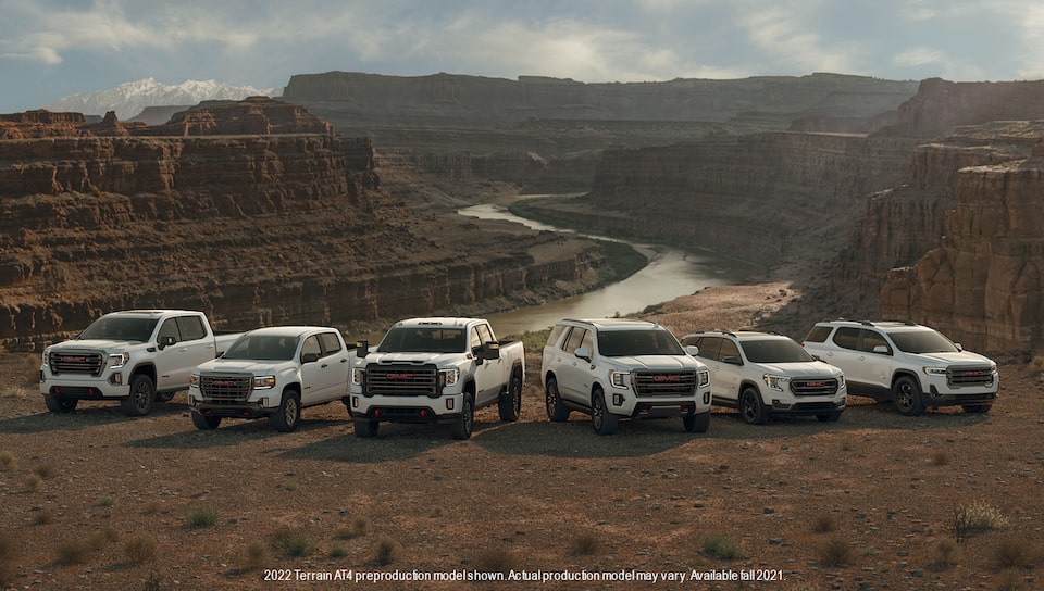 GMC Lineup: Trucks, SUVs, Crossovers and Vans