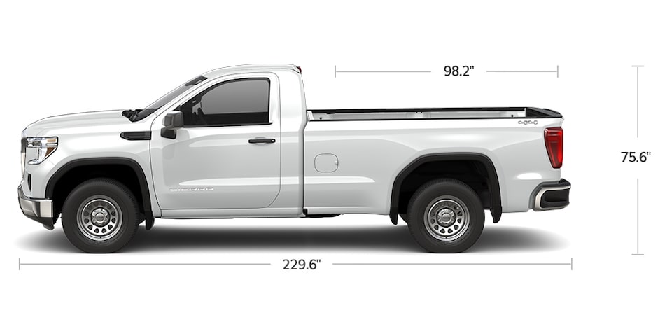 2022 Gmc Sierra Single Cab Short Bed