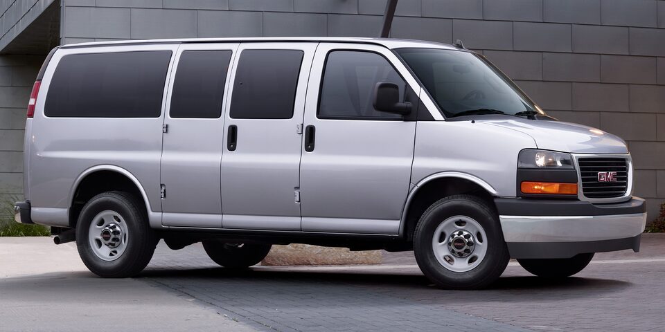 12 And 15 Passenger Vans | 2024 GMC Savana Passenger Van